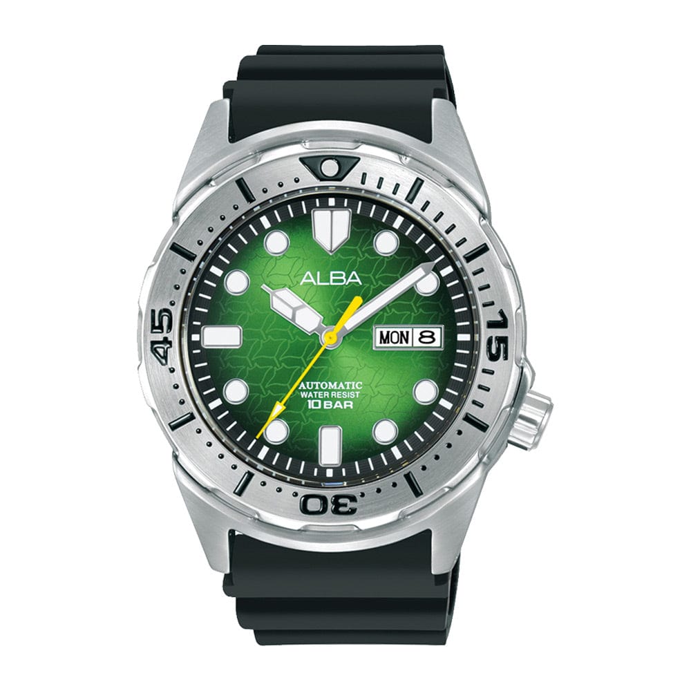Alba Mechanical AL4447X Green Monster Automatic Men Watch Malaysia