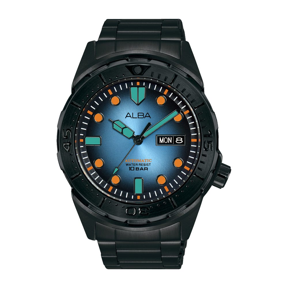 Alba Mechanical AL4365X Automatic Stainless Steel Quartz Men Watch