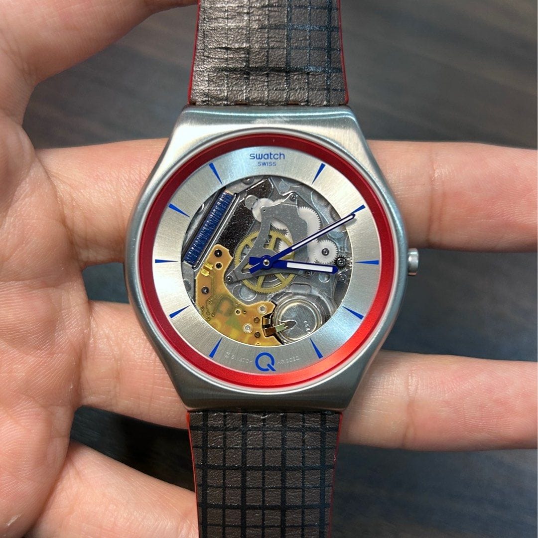 [Pre-Owned] Swatch Orologio 2Q James Bond 007 SS072102 Limited Watch