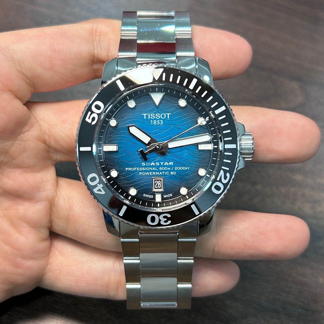 [Pre-Owned] Tissot Seastar 2000 T1206071104100 Automatic Diver Watch