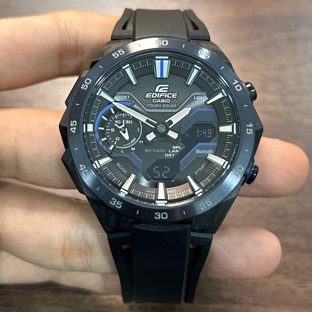 [Pre-Owned] Casio Edifice Windflow ECB-2200PB-1A Tough Solar Men Watch