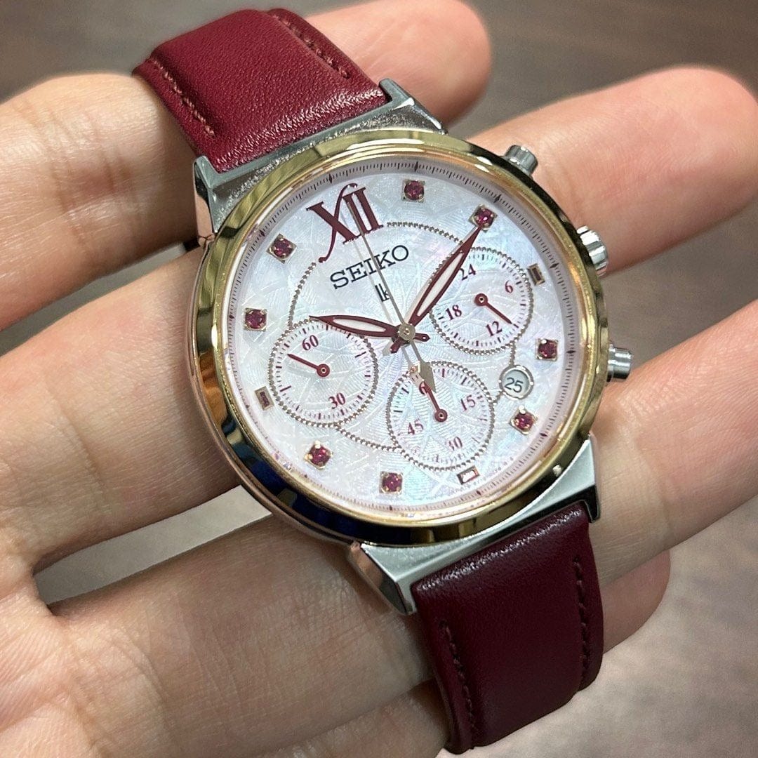 [Pre-Owned] Seiko Lukia SRWZ62P1 Limited 400 Quartz Chronograph Watch
