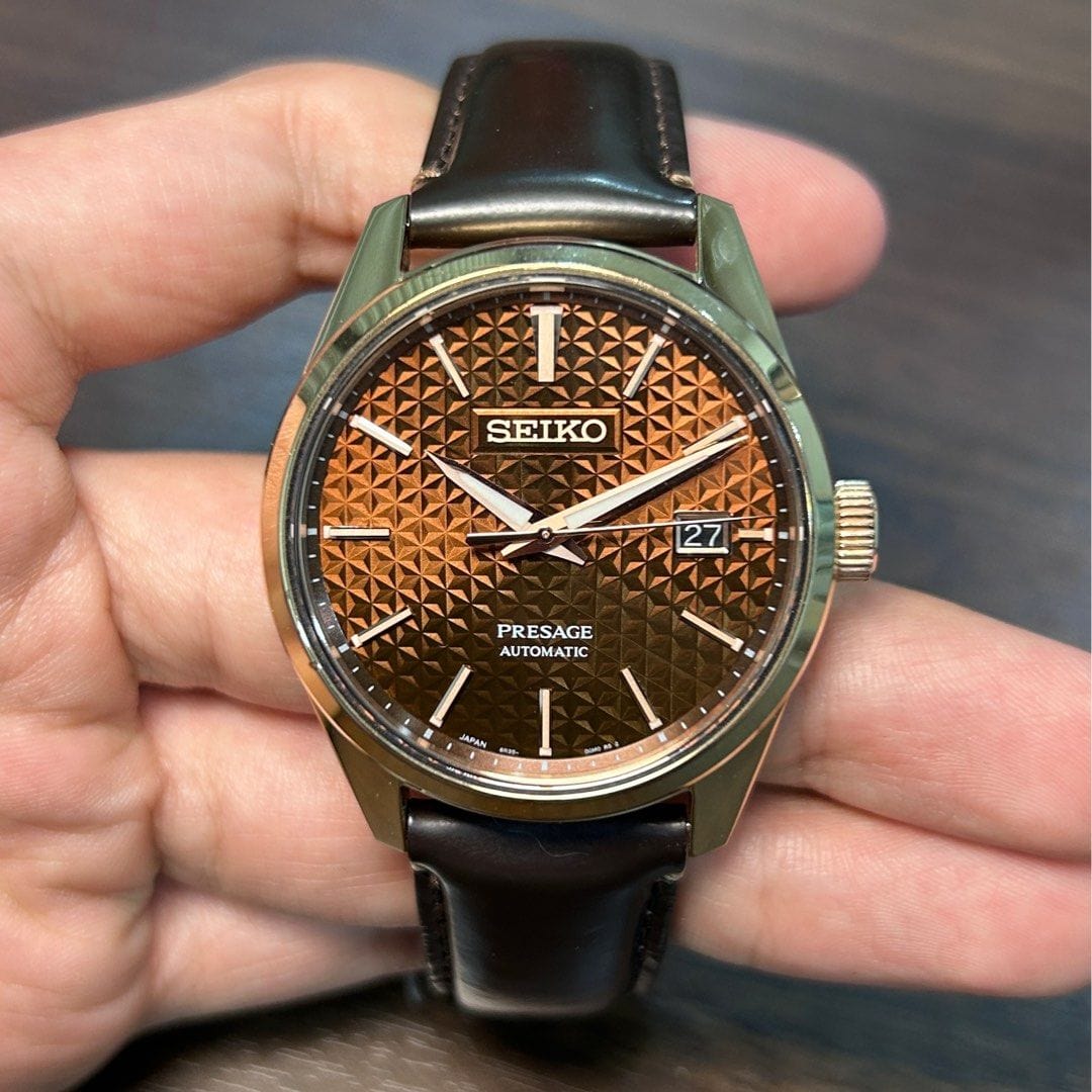 [Pre-Owned] Seiko Presage SPB170J1 Sharp Edged Automatic Men Watch